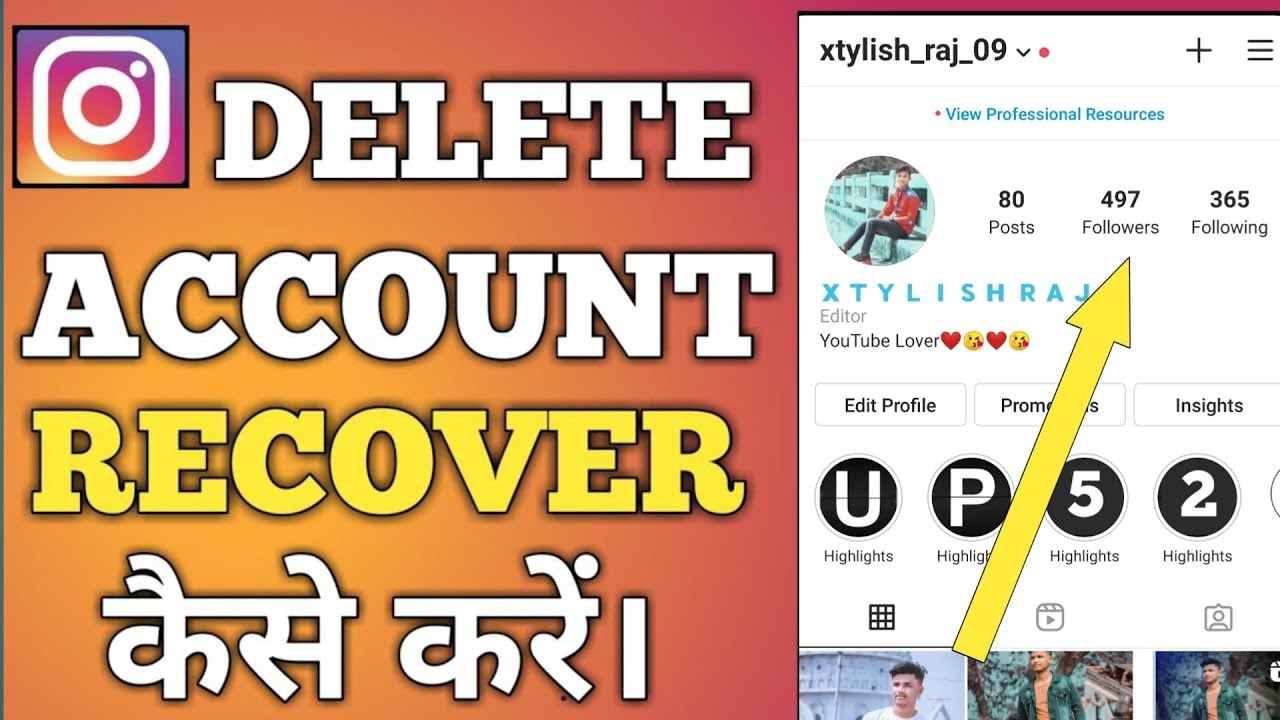 How To Recover Permanently Deleted Instagram Account 2021 | Recover ...