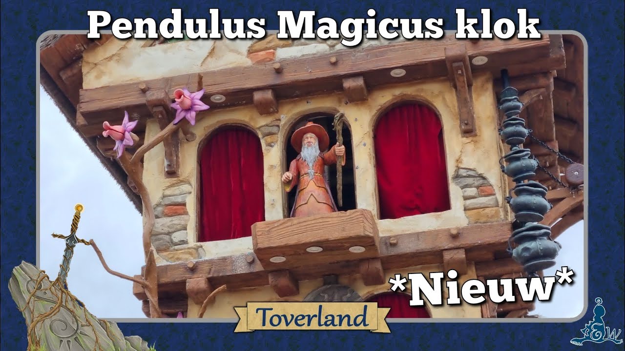 [Toverland] NIEUW: Pendulus Magicus klok in Avalon - YouTube