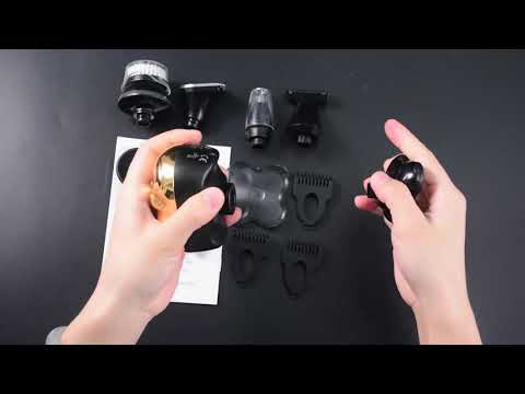 How To Use The Ckeyin 6 in 1 Rechargeable Electric Shaver RC449