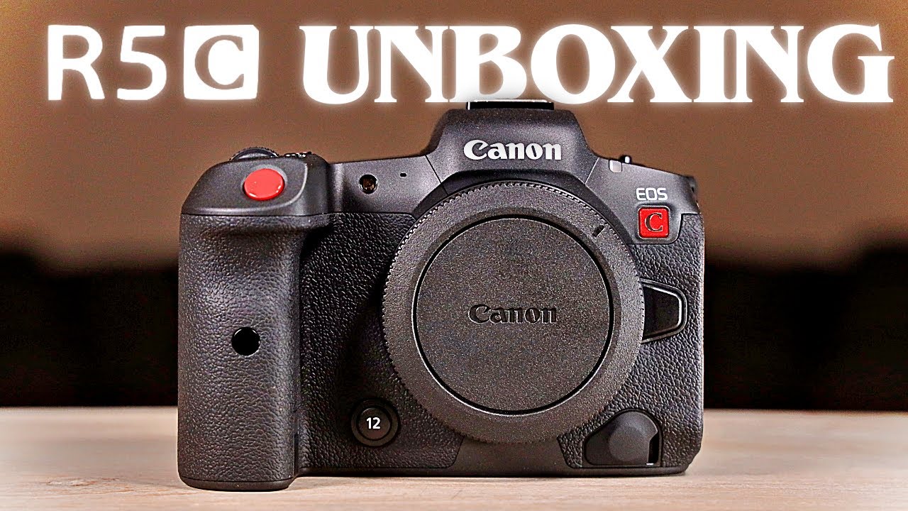 Canon EOS R5C Unboxing & First Impressions - YouTube