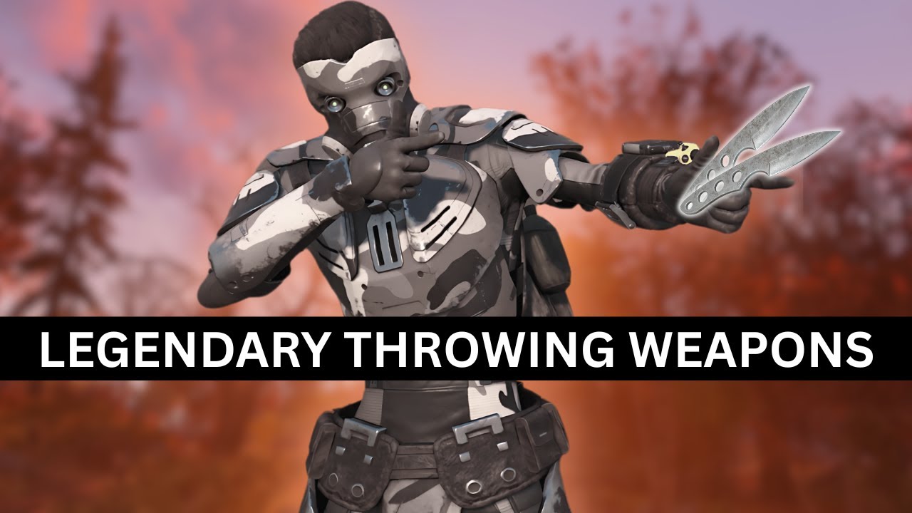 Ultimate Throwing Weapons Build Guide - Fallout 76 - YouTube