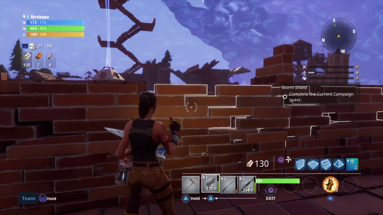 Fortnite staircase base - YouTube