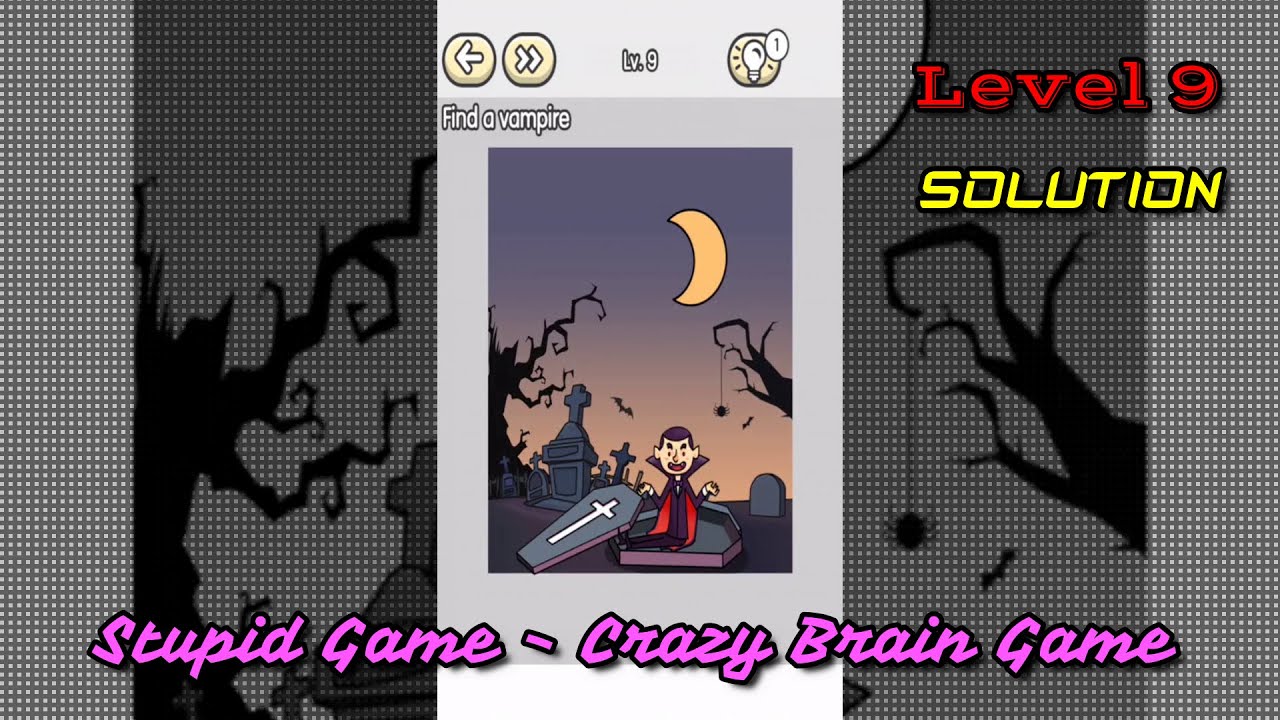 Stupid Game Crazy Brain Game - Level 9 Solution - YouTube
