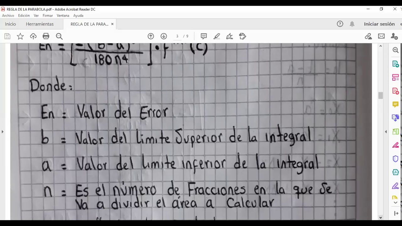 Regla de la Parábola - YouTube