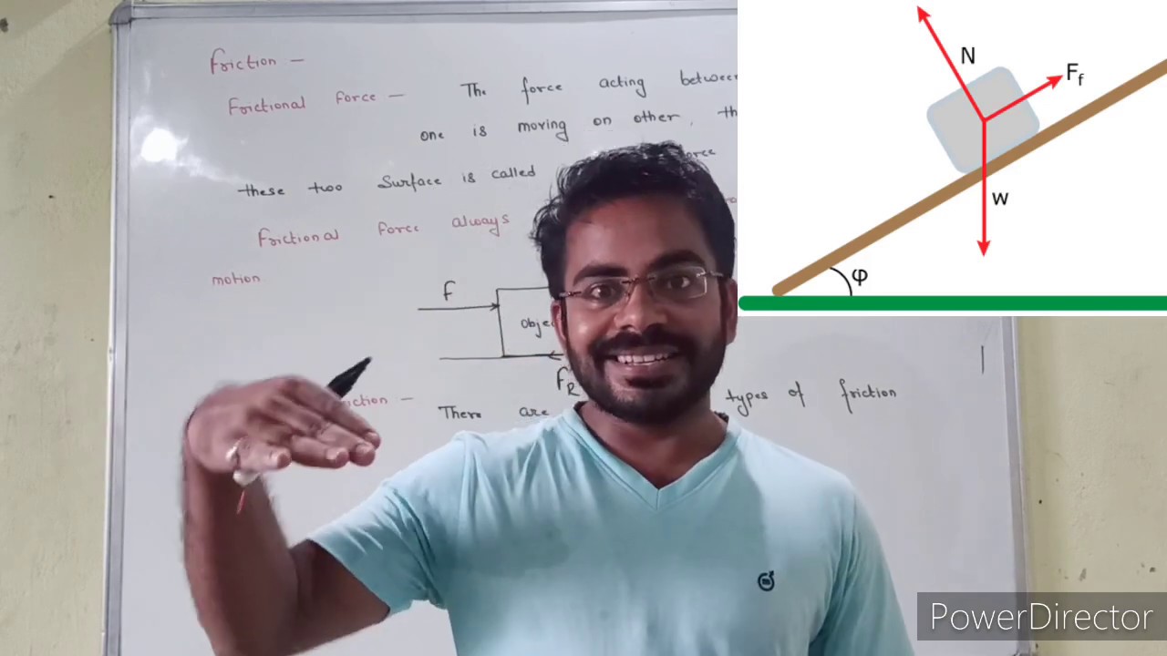 Friction Class 8th Science - YouTube