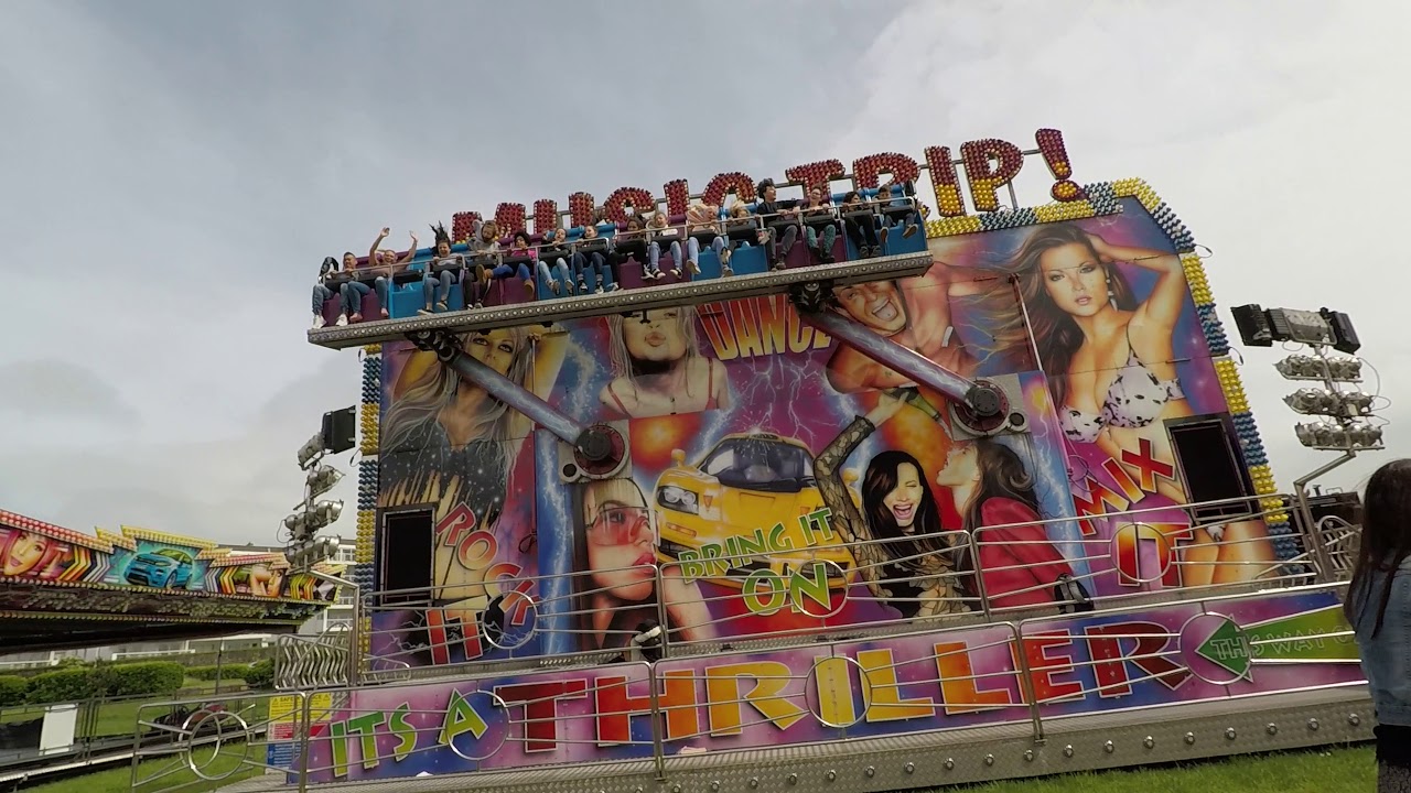 Music Trip! - John Searles (off ride) @ Eastbourne Funfair 2018 - YouTube