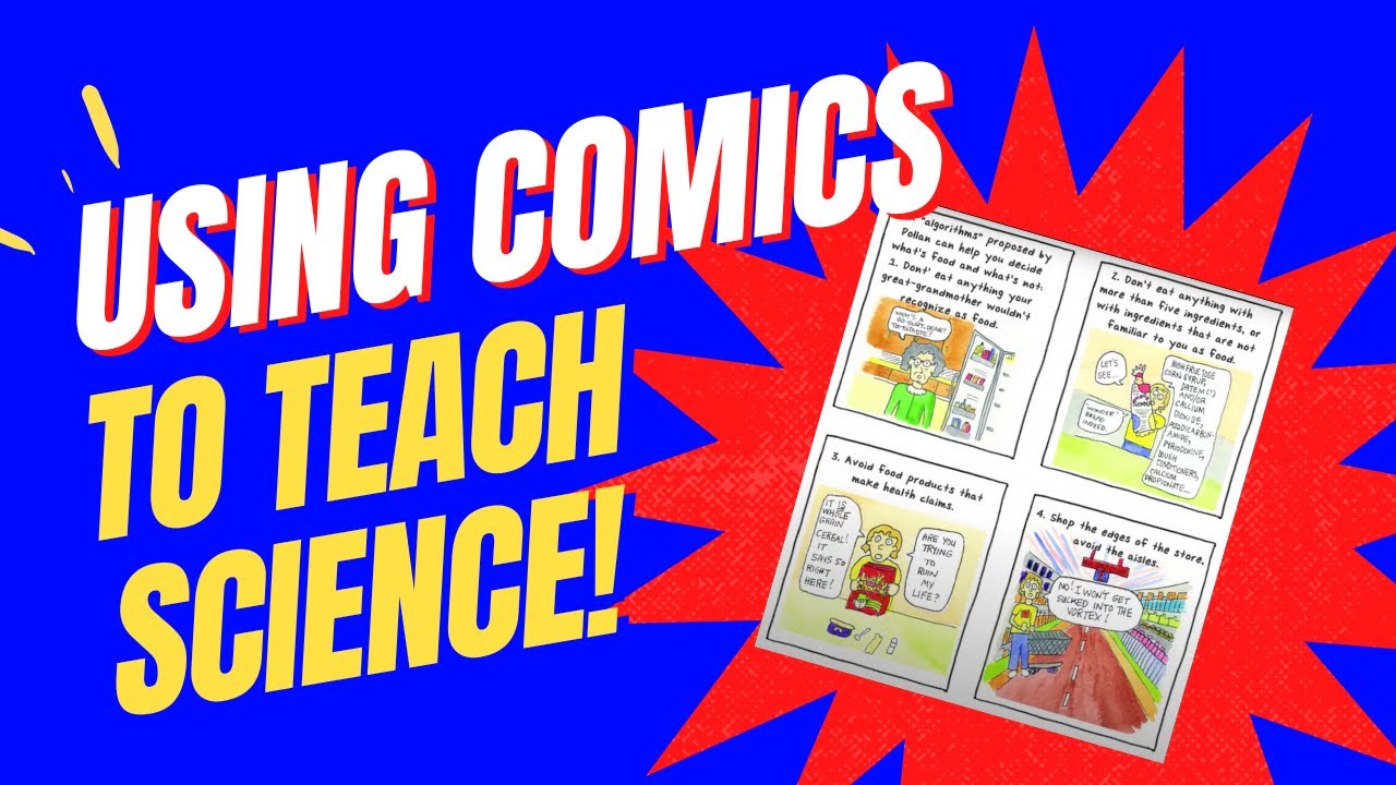 Using Comics To Teach Science w/ the "Comic Book Nurse" - YouTube