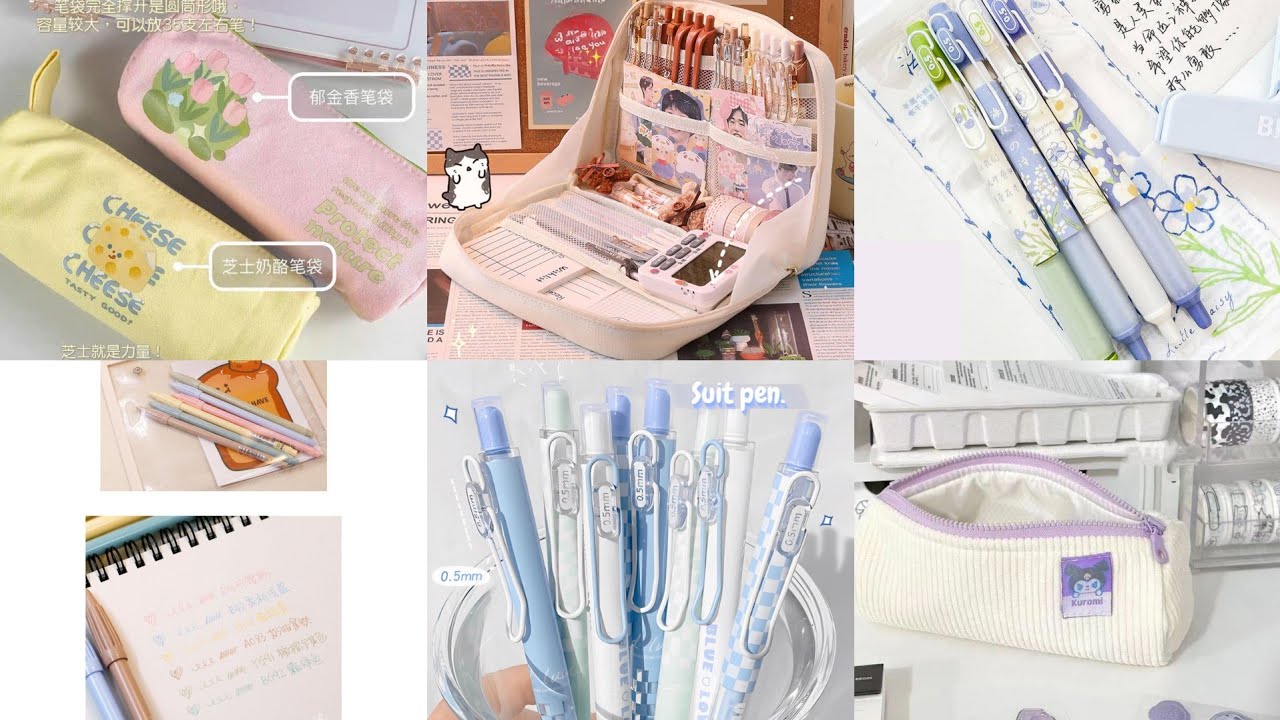 [Unboxing] Unbox đồ dùng học tập và mấy thứ cute🍉🍊🍊🍉#unboxing # ...