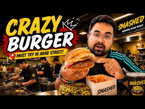 Arab Street’s BEST Burger Spot?! | Tamil Food Explorer Ep.75 | Smashed