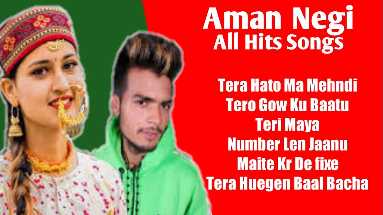 Aman Negi All Hit Songs || Part-1 || Audio Jukebox 2021 || Garhwali ...