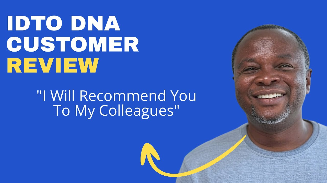 New IDTO DNA Customer Review | IDTO DNA Testing Center - YouTube