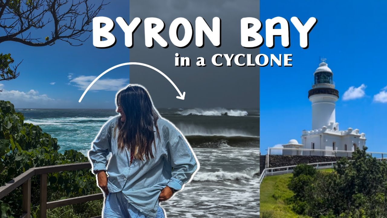 i survived a cyclone 🌪️ byron bay vlog - YouTube