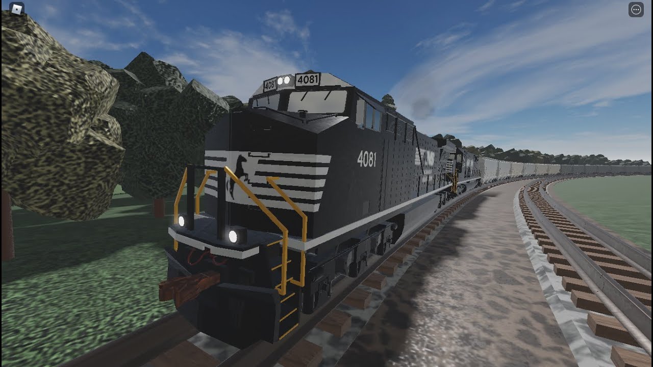 A Long NS Train Roblox - YouTube
