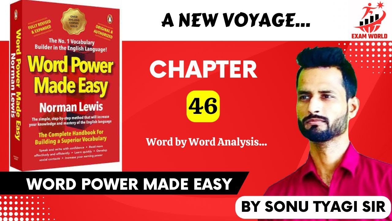 Chapter 46 - Word Power Made Easy || Best for Vocabulary || Learn all ...