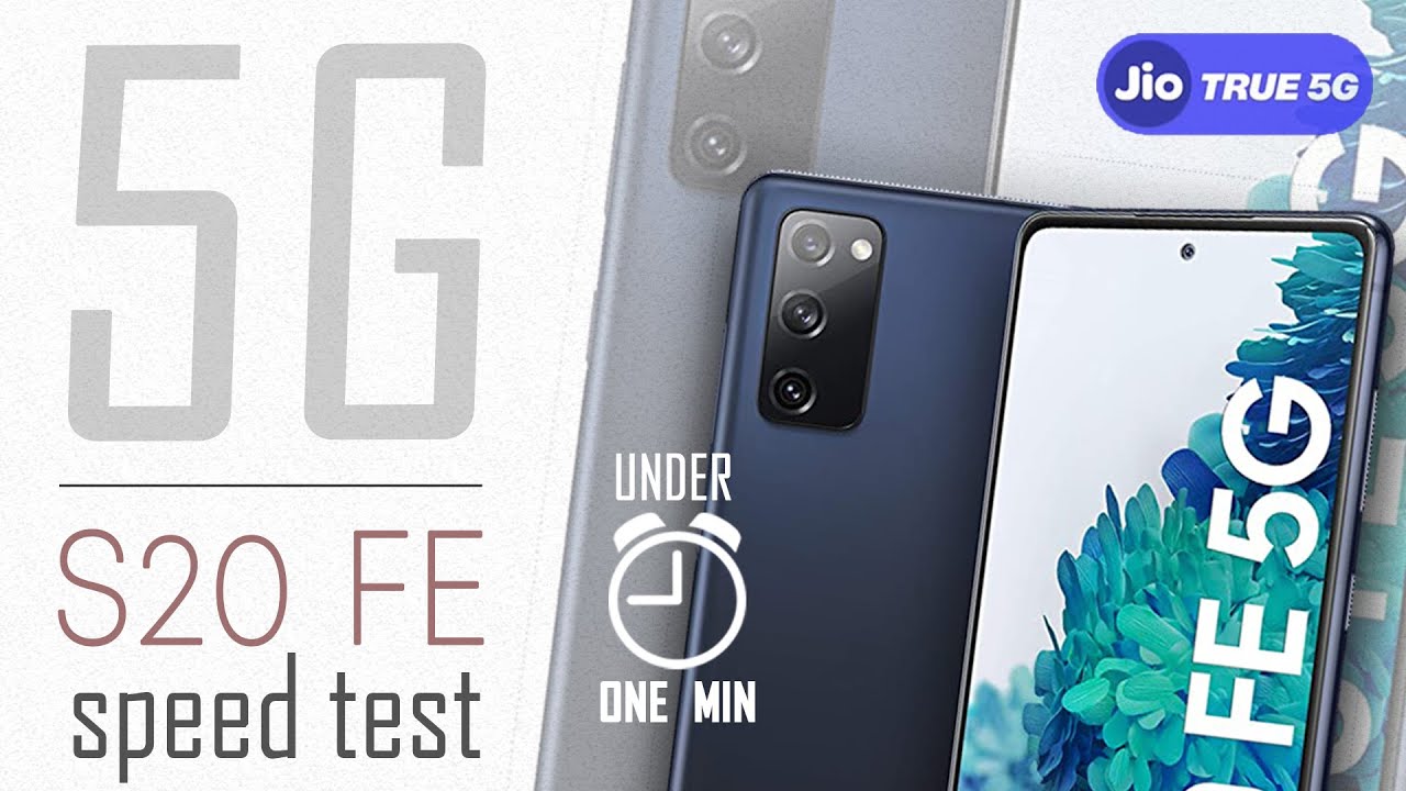 S20 FE 5G| Speed test on JIO True 5G - YouTube