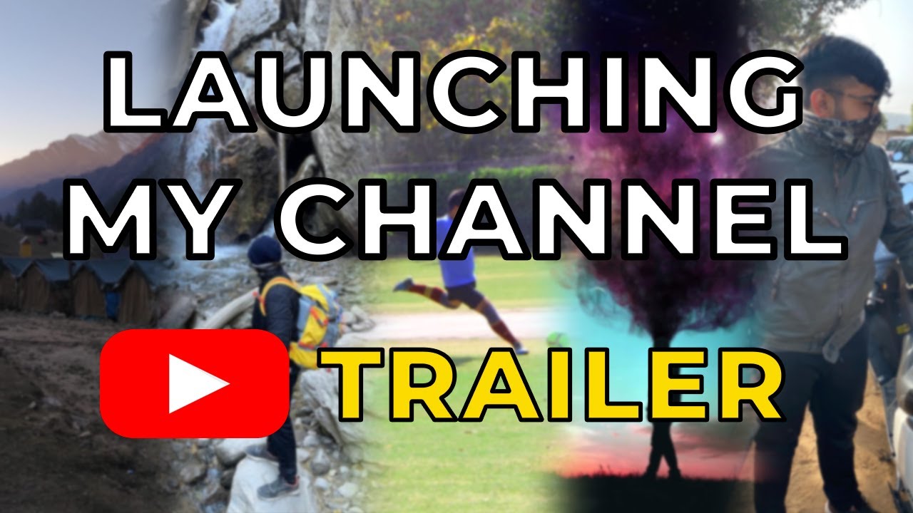 Launching my YT Channel!!! - YouTube