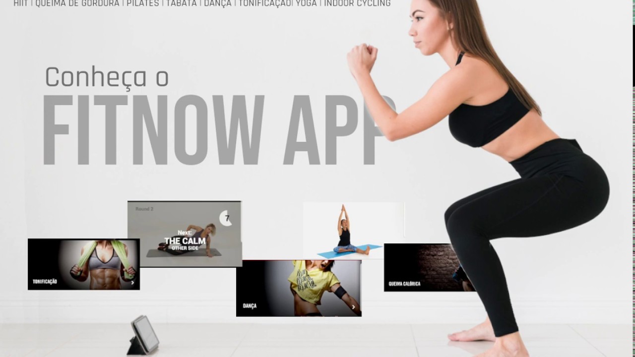 Conheça o aplicativo FITNOW de treino. - YouTube