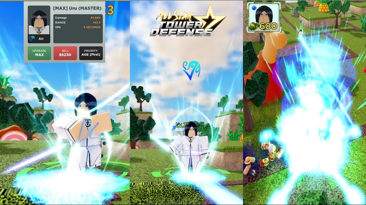 NOVO 6 ESTRELA URYU MASTER ALL STAR TOWER DEFENSE - YouTube