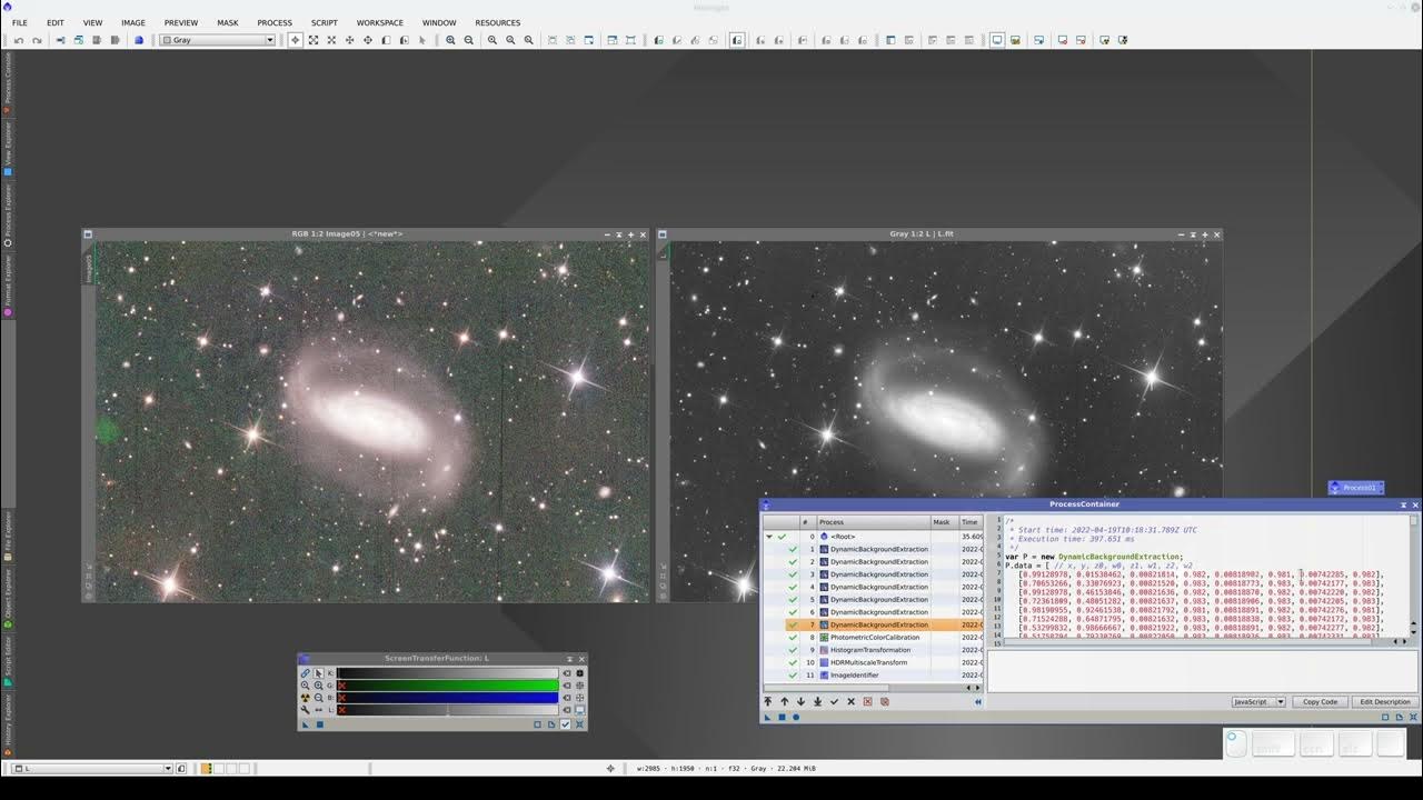 Introduction to PixInsight — 24 Processing History (Part 6) - YouTube