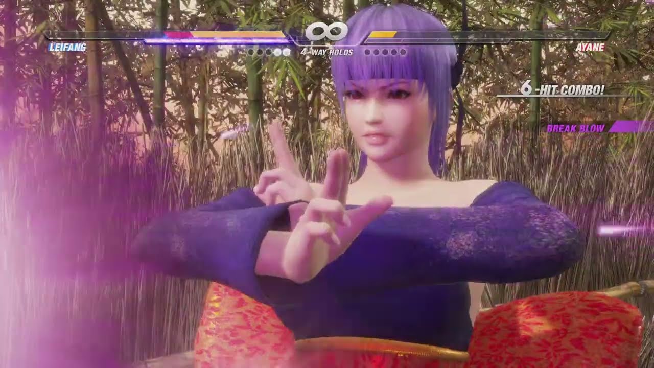 DEAD OR ALIVE 6 Lei Fang vs Ayane - YouTube