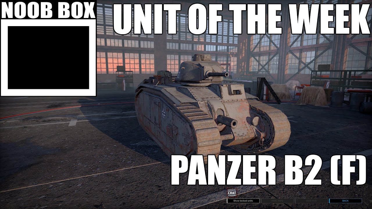 Unit of the week #342 (Panzer B2 (f)) - YouTube