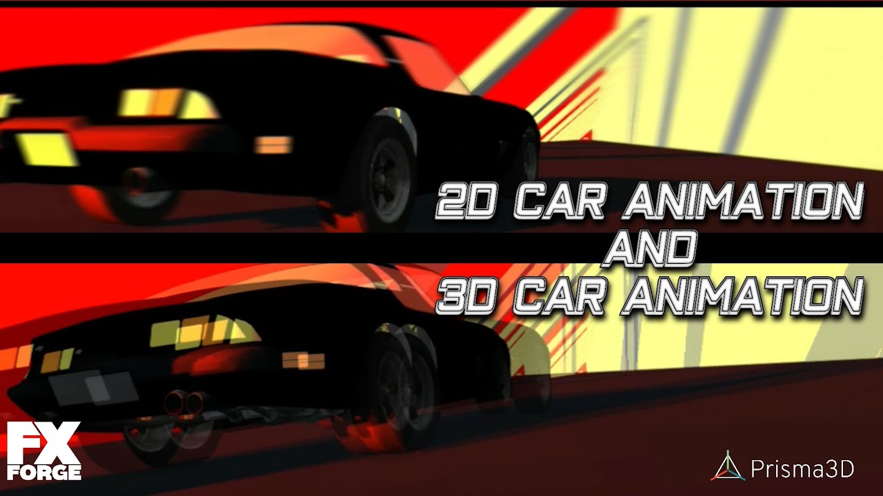 2D car animation and 3d effect car animation/Making in mobile/TUTORIAL ...