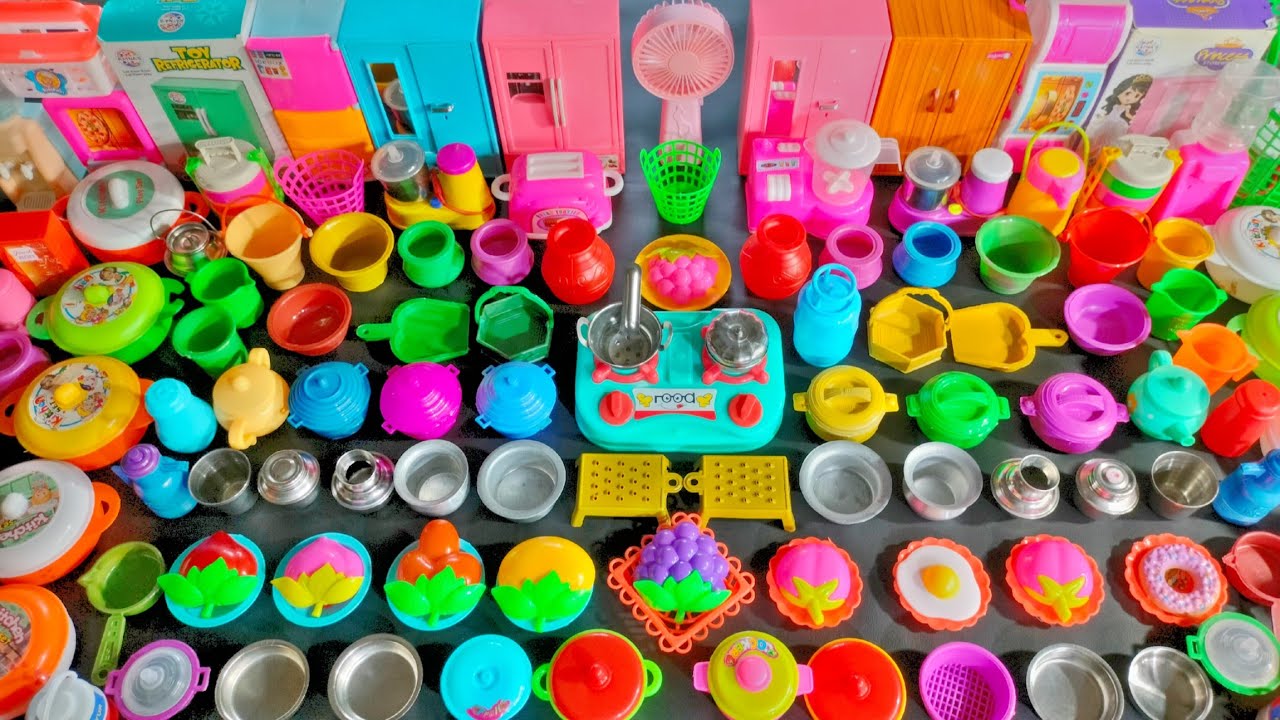 6 minutes satisfying with unboxing Disney hello Kitty kitchen | Prince ...