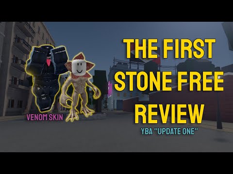 [YBA] The FIRST Shiny Stone Free Review (VENOM STONE FREE SKIN SHOWCASE ...