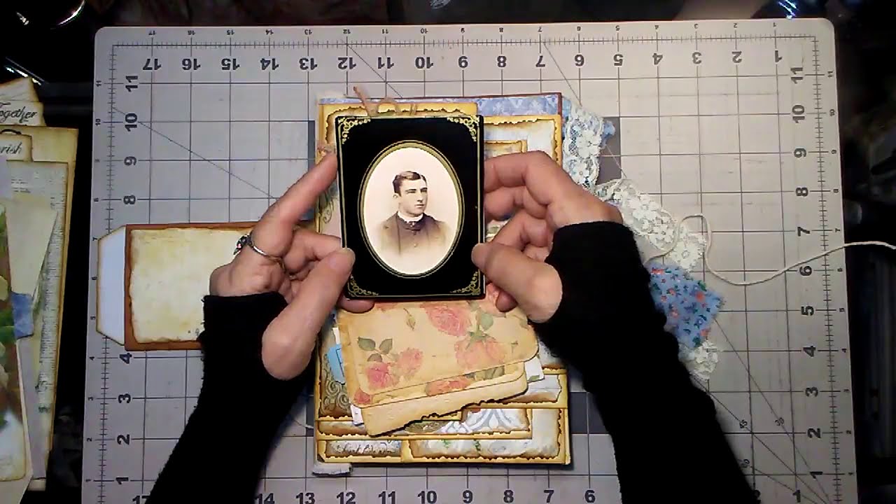 STACKED ENVELOPE JUNK JOURNAL LETTERS TO ROSE GI KERR (SOLD) - YouTube