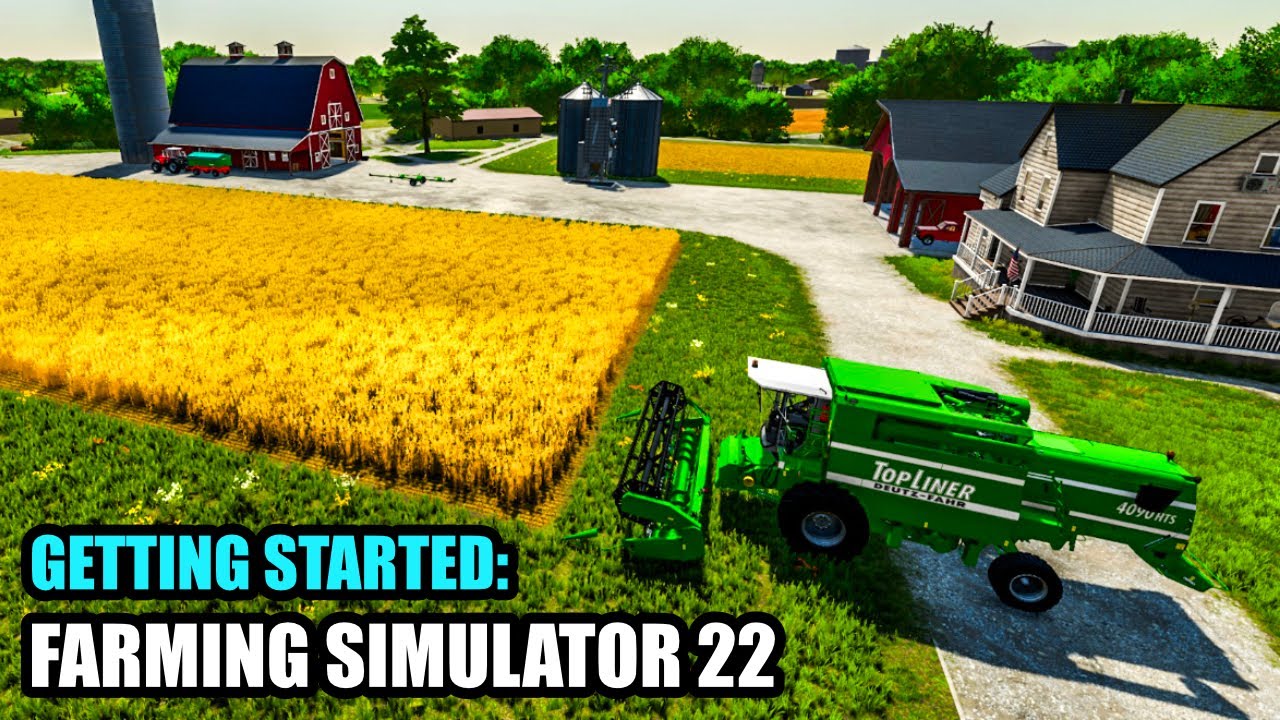 Getting Started With Farming Simulator 22 - FS22 New Player Guide - YouTube
