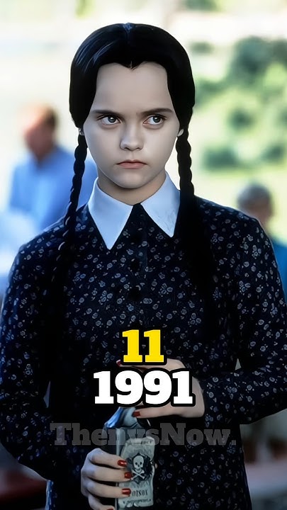 The Addams Family Cast (1991-2025) Then And Now #shorts #addams #addamsfamily #wednesday # ...