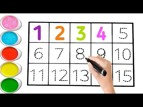 Learn To Count 1 to 15 | 123 Number | Learn Easy Counting For Kids And ...
