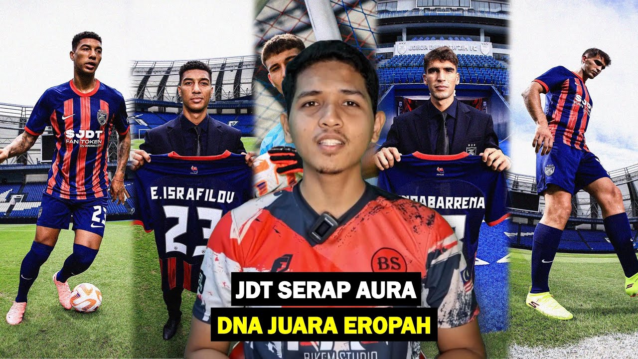 3 Belum Cukup, JDT Tambah Lagi 2 Bintang Import Sensasi Dari Sepanyol ...