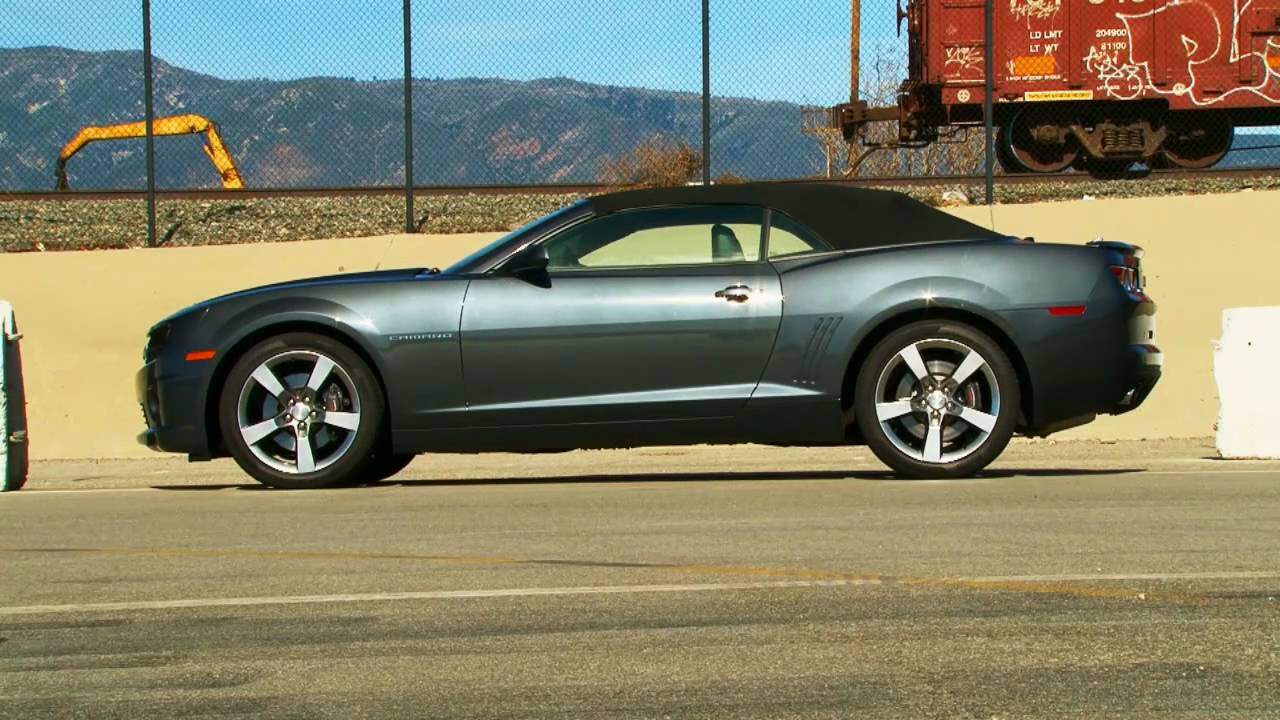2011 Chevrolet Camaro Convertible - First Test - YouTube