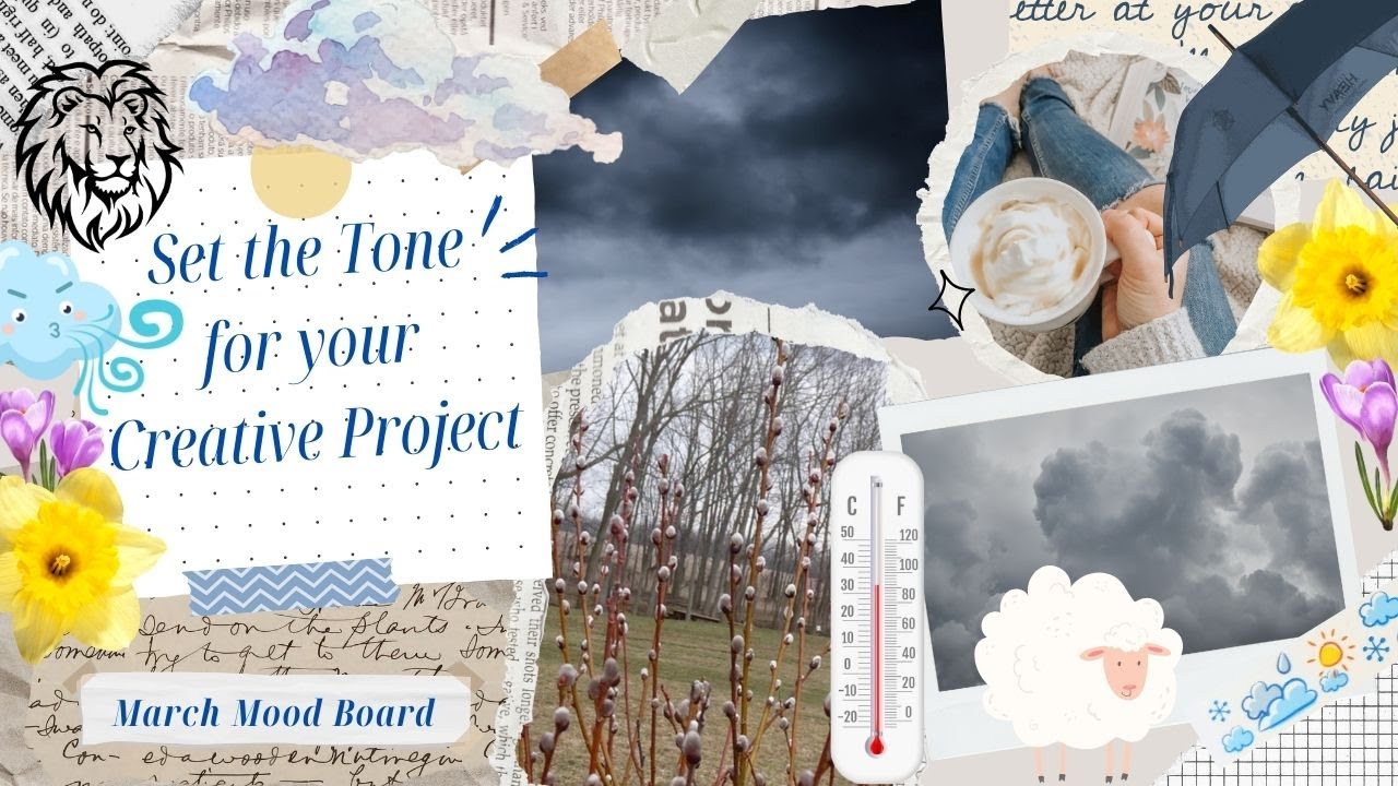 🌦️ Boost Your Creativity with March Mood Board Ideas for Digital ...