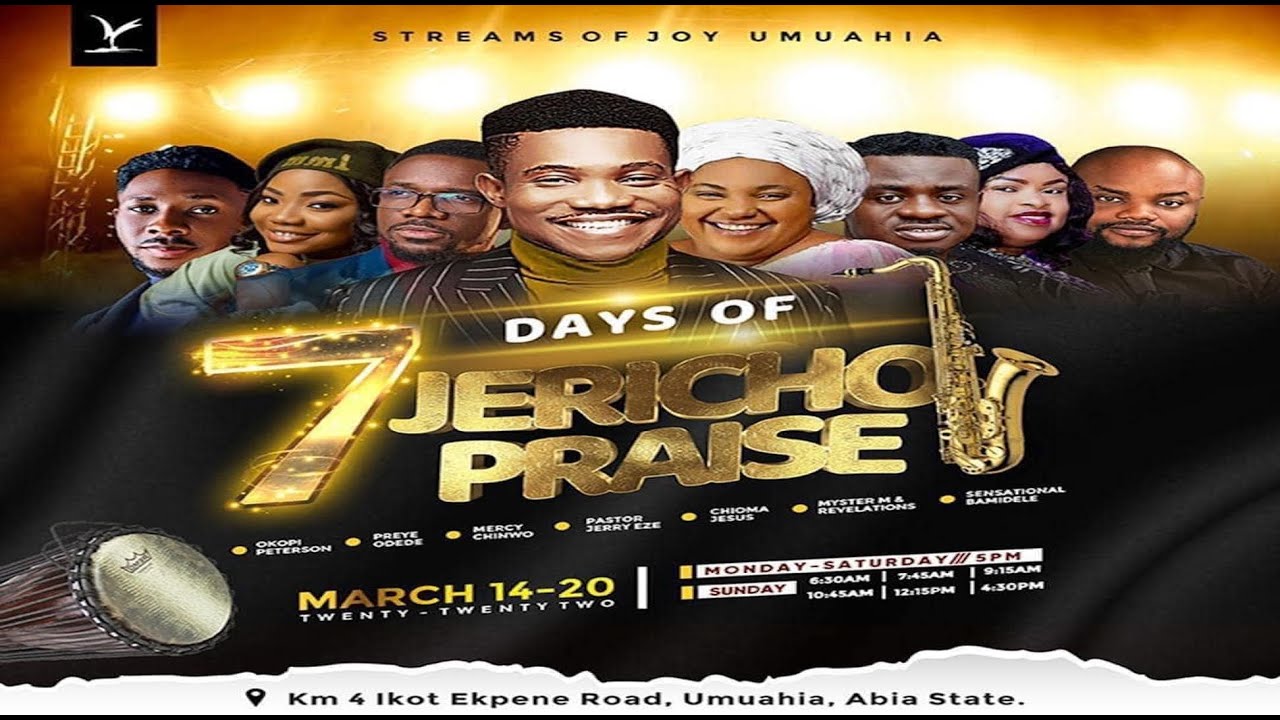 7 DAYS OF JERICHO PRAISE [DAY 1] - 14TH MARCH 2022 - thejesusculture