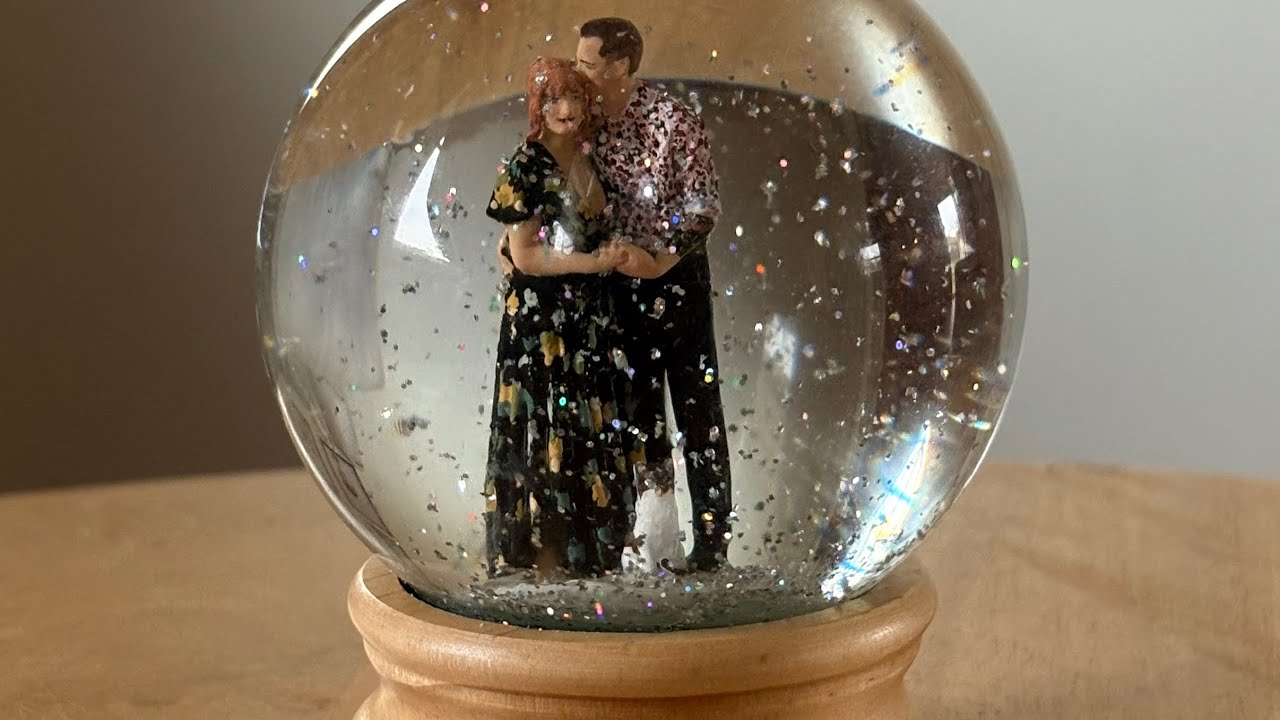 Favorite Part about this Snow Globe - YouTube