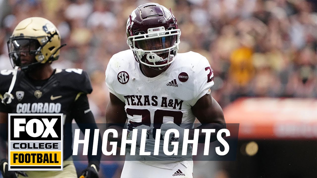 No. 5 Texas A&M avoids upset with late TD in 10-7 win over Colorado ...