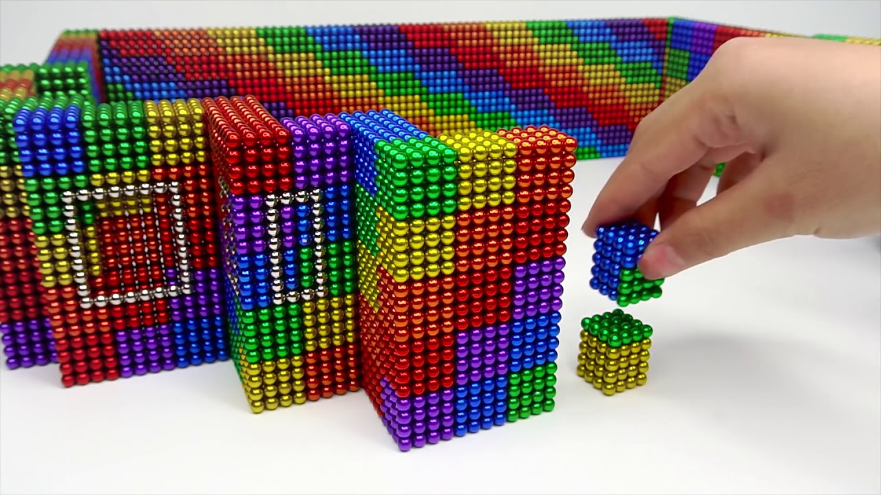 DIY - Build Awesome Ancient Temple For Hamster From Magnetic Balls ...