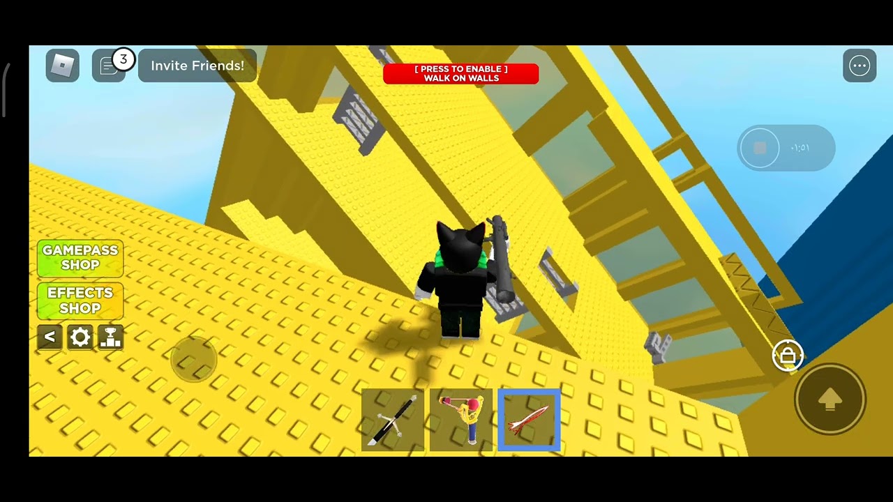 roblox.mobile. map DoomSpire Modded (Walk on Walls!) takip edin. - YouTube