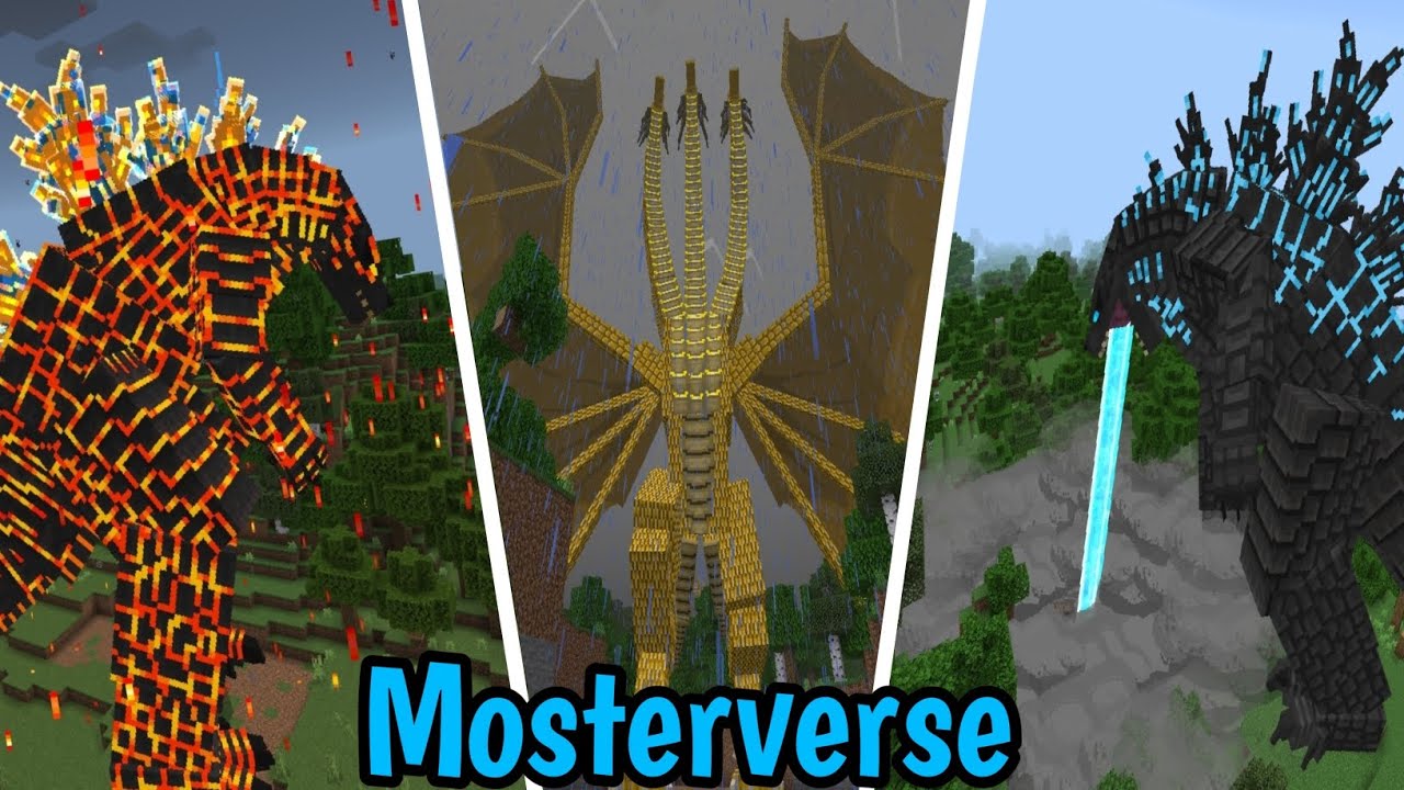 Addon Monsterverse | Minecraft PE V1.20+ - YouTube