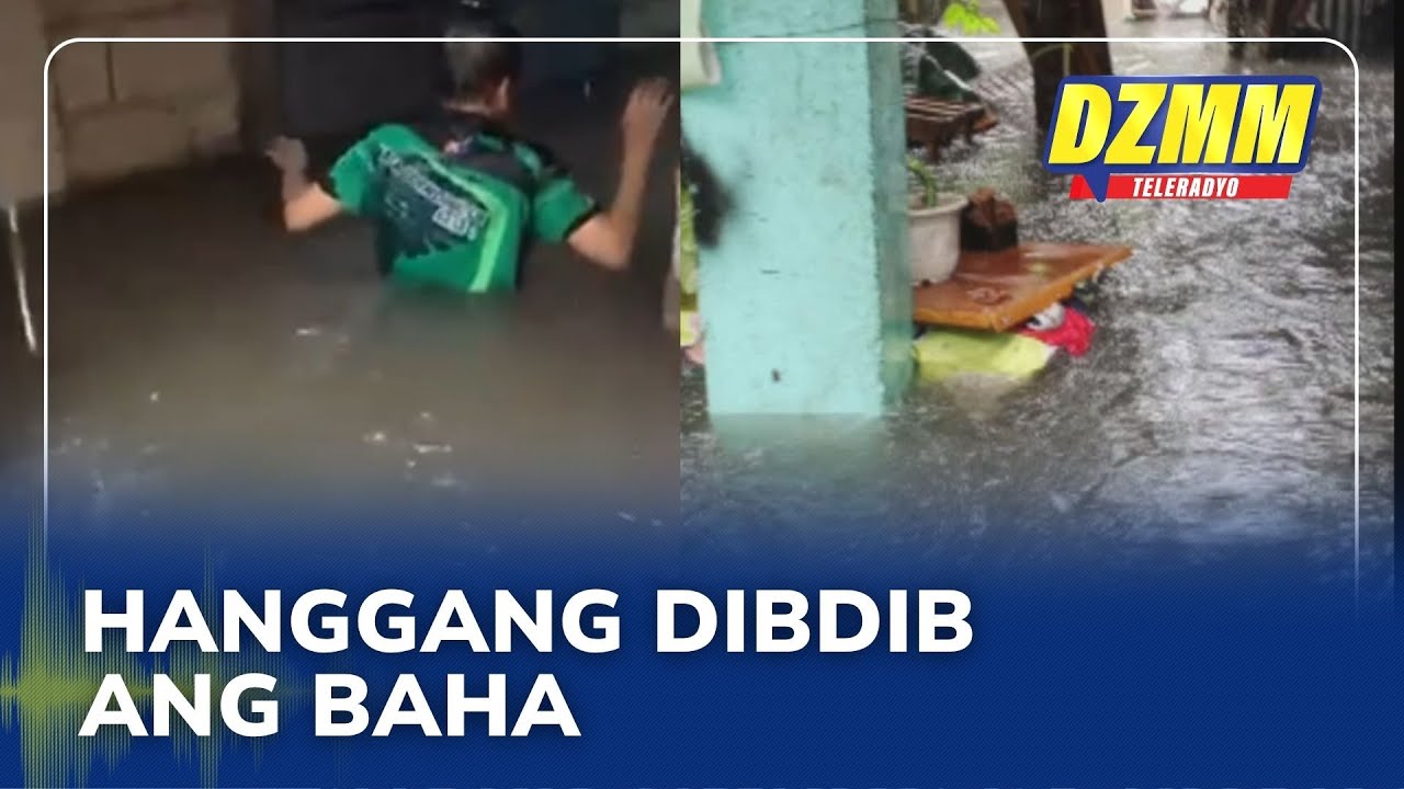 Waist to chest-deep floods hit Bgy. Commonwealth, Quezon city | (21 ...