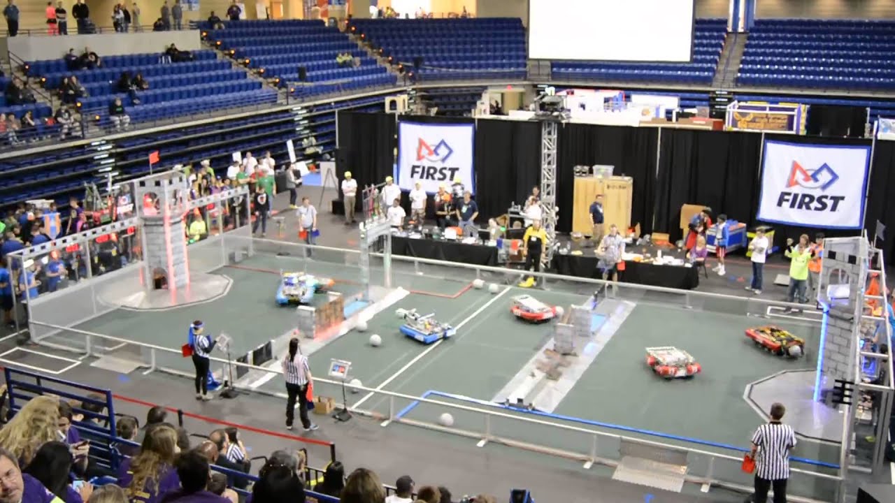 2016 FRC NC District UNC Asheville Event Qualification 45 - YouTube