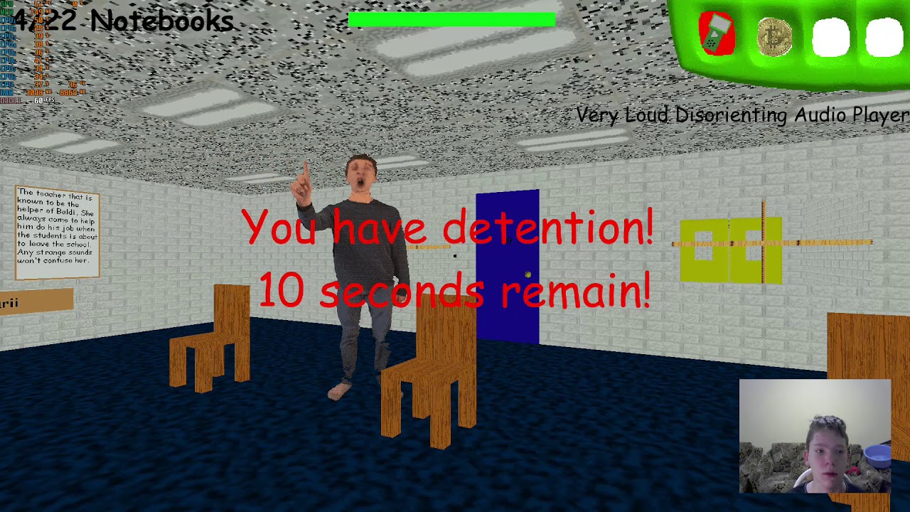 играю baldi s basics custom map Alex school v2.2 - YouTube