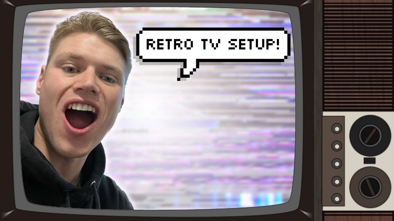 Upgrading my Retro gaming TV Huge 34 inch Grundig CRT with RGB setup ...