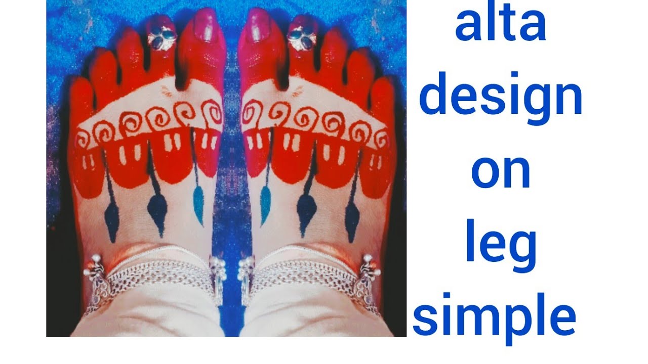 Alta_design on leg simple || ️best_altadesign | beautiful_altadesign by ...