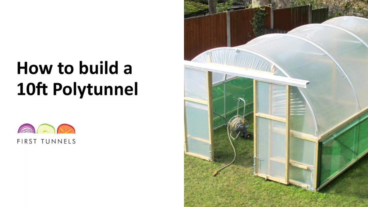 How To Build a 10ft Polytunnel | Introduction | M1001 - YouTube