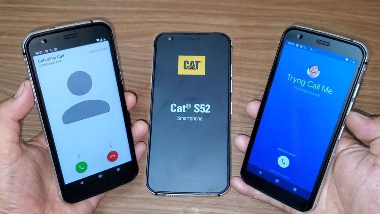 Caterpilar Cat S52 incomingcall,Google duo call,Bootanimation Android 9 ...