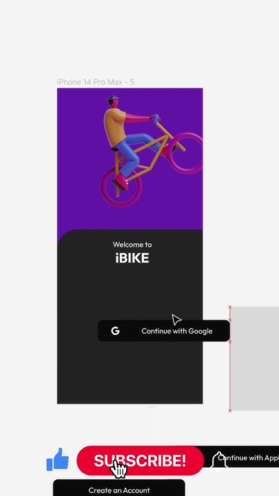 Figma UI Tutorial-Designing IBIKE App.(sign In page) - YouTube