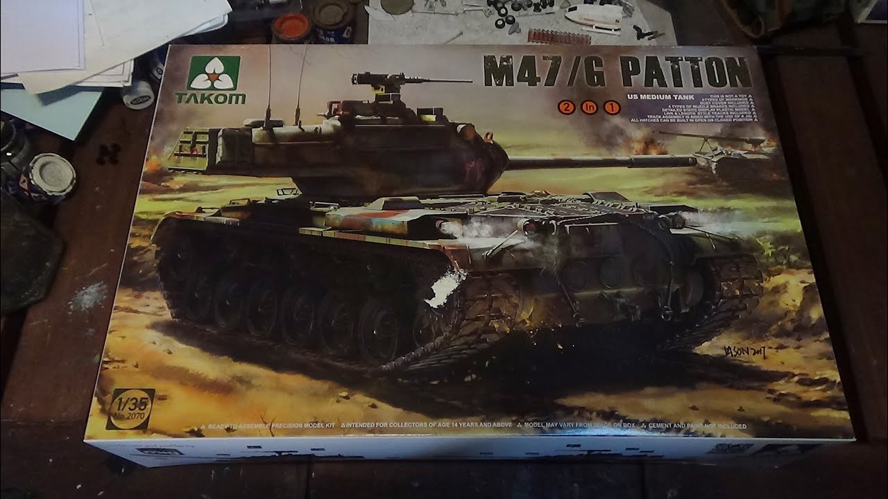 Inbox Review of the 1/35 Scale M47 Patton from Takom - YouTube